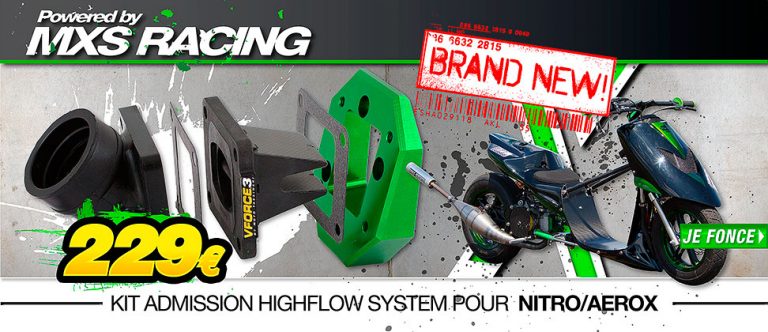 Kit admission MXS Racing HighFlow system - Blog Maxiscoot