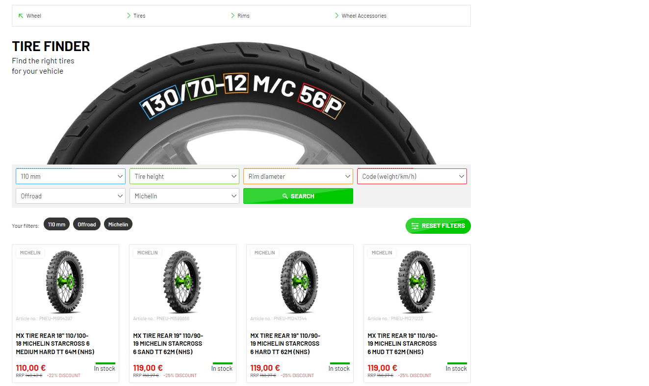 FINDING THE RIGHT TIRE MADE EASY